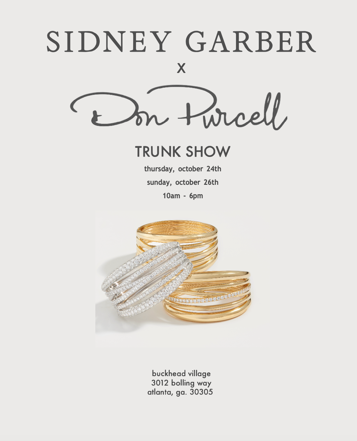 Sidney Garber Invite October 2024 – Don Purcell