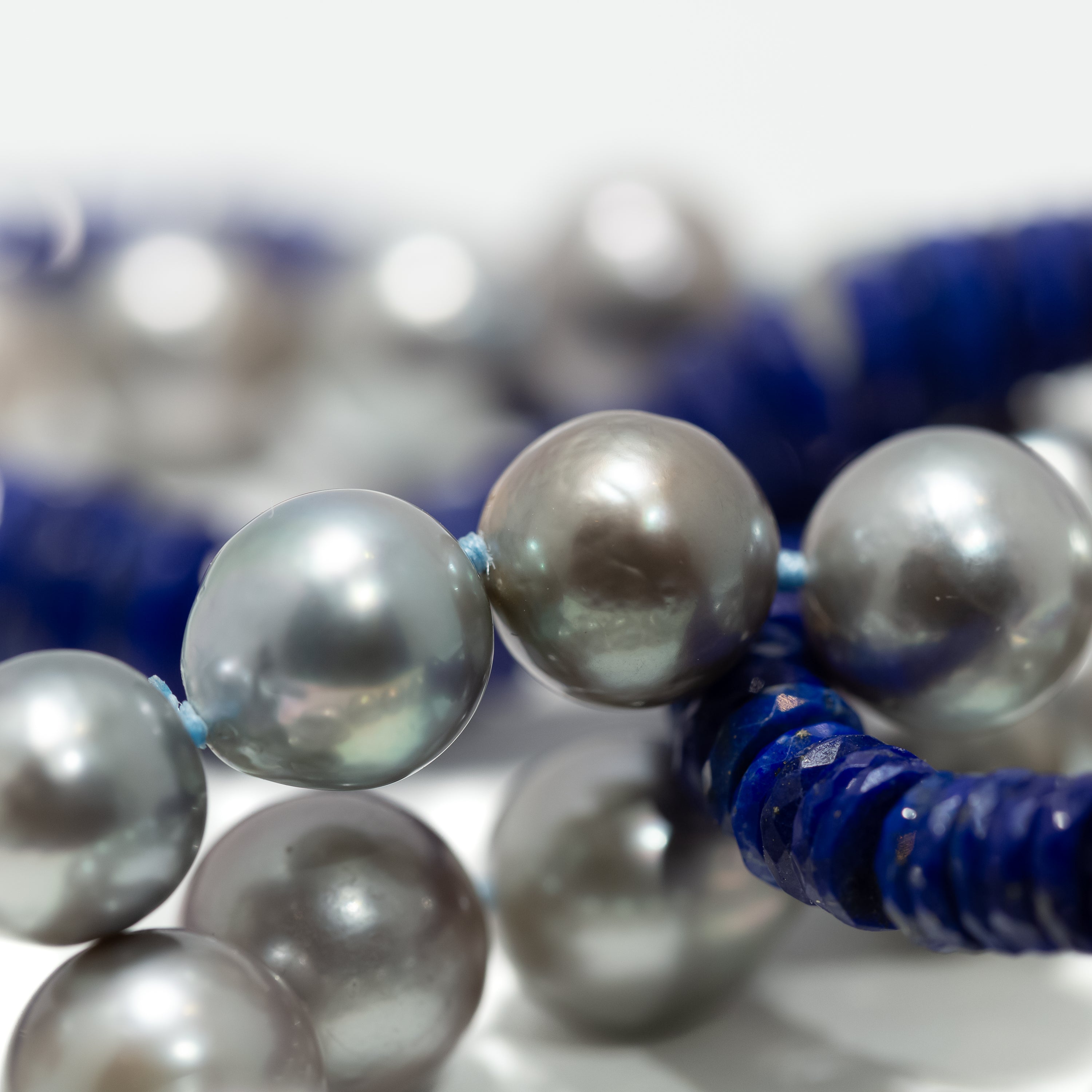 Lapis Lazuli Tahitian Pearl Necklace – Don Purcell
